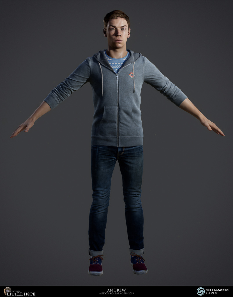 Little Hope - Andrew | Andor Kollar - Character Artist